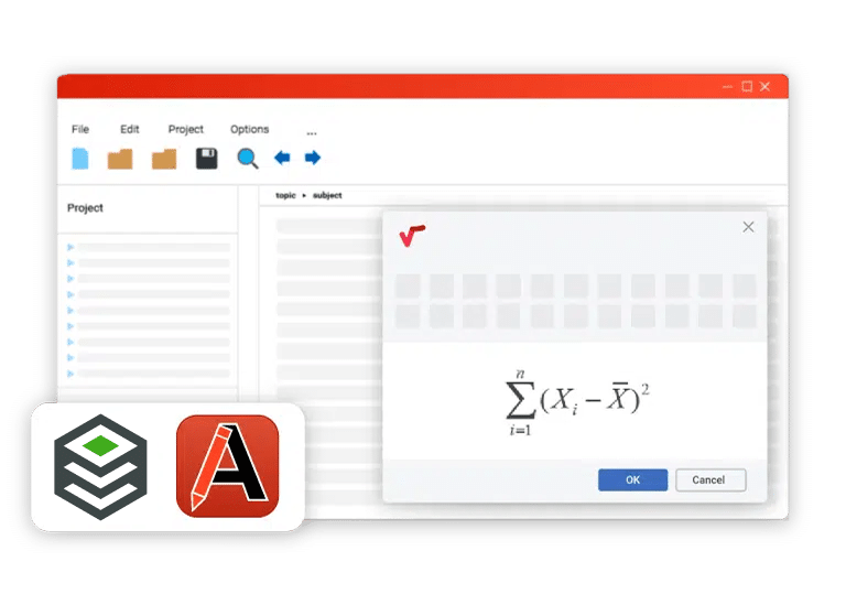 Equation & Formula Writer for Oxygen XML | MathType